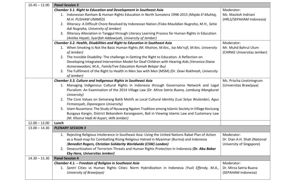 Tentative Schedule for Summer Conference 2017 (Revised) – CHRM2